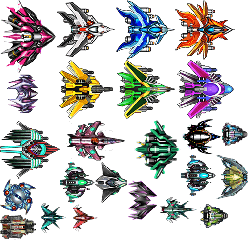 enemy_plane-sheet0.png (512×512)-花瓣网